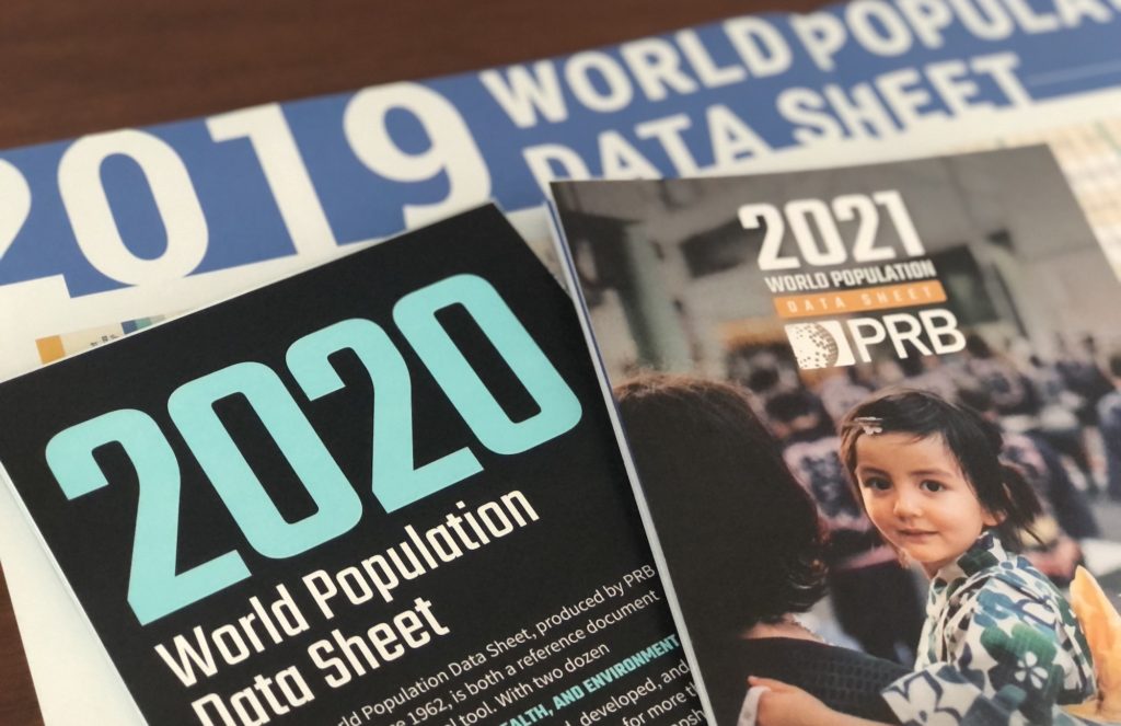 World Population Data Sheets – Anneka's Portfolio